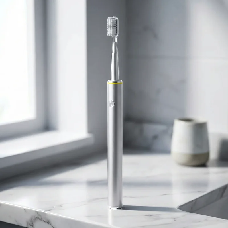 Electric Sonic Toothbrush with 4 Heads